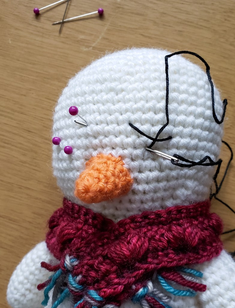 How to Add Faces to Your Amigurumi: Easy Chill Eyes | Squirrel Picnic